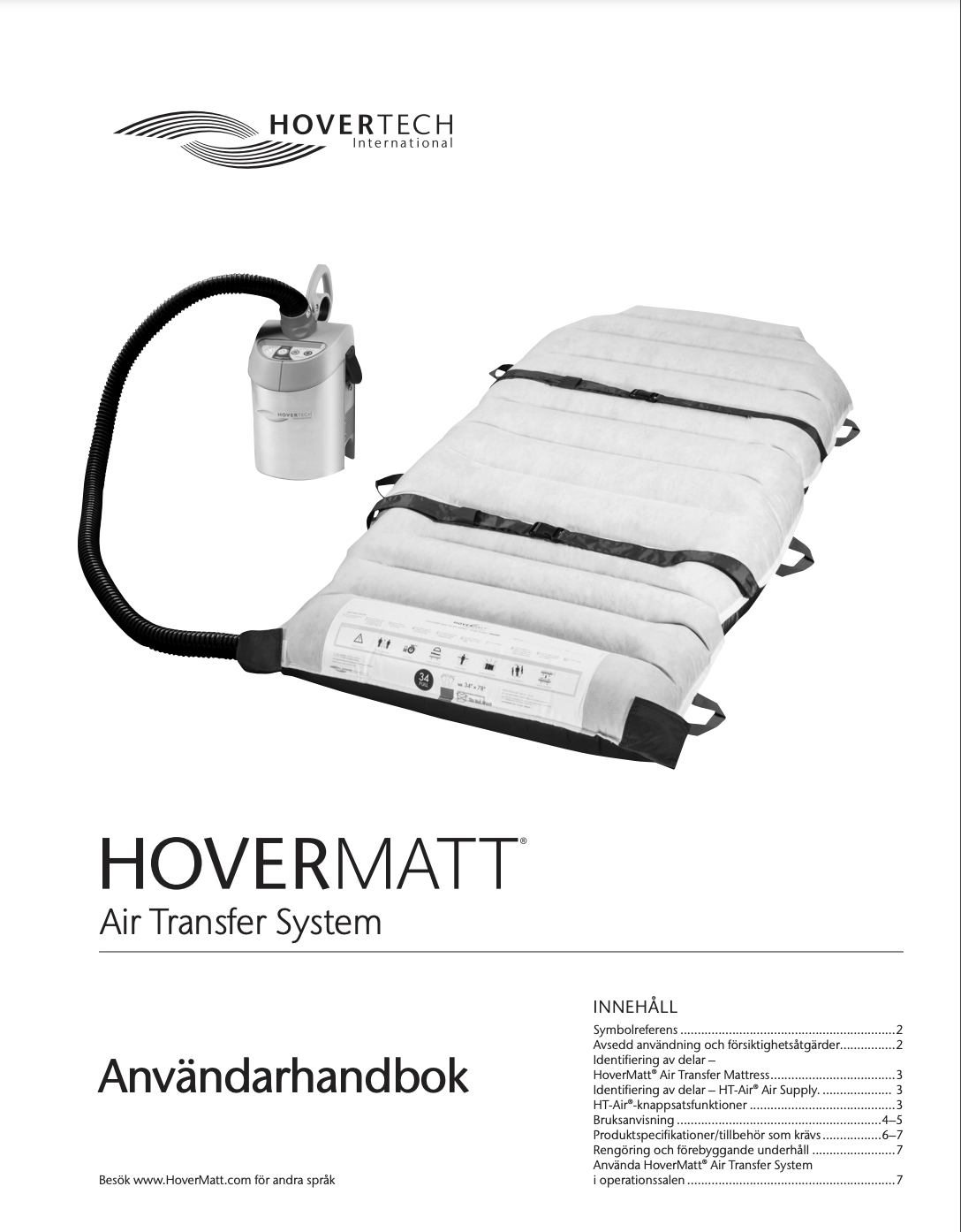 Swedish HoverMatt - HoverTech International
