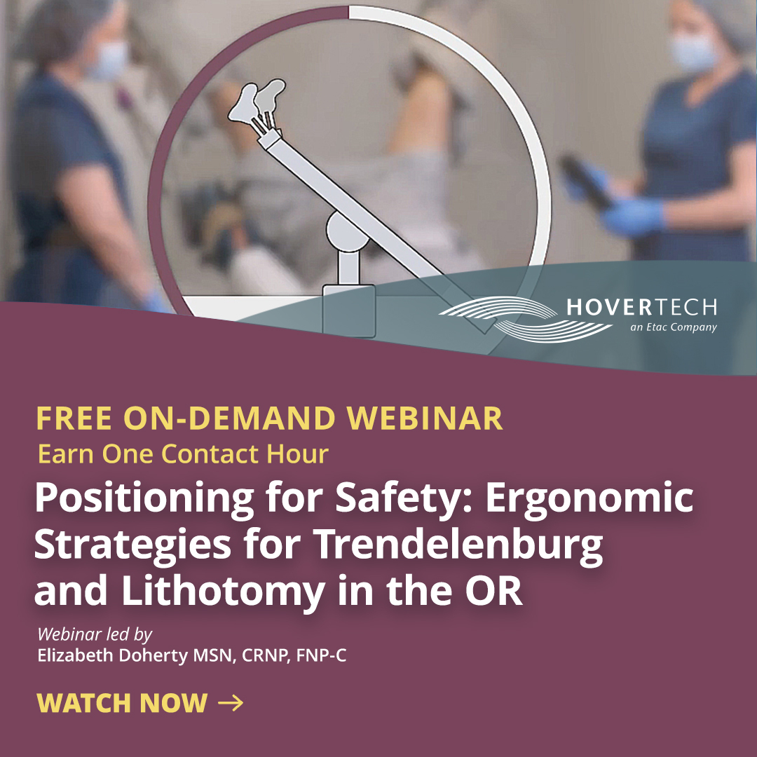 Strategies for Safer Trendelenburg and Lithotomy Positioning in the OR